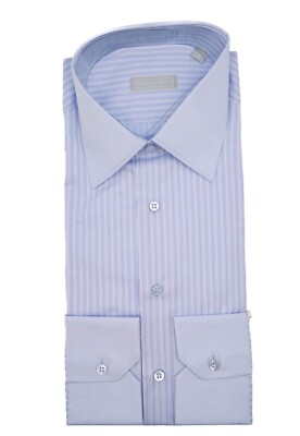 NEW STEFANO RICCI Dress Shirt 100% Cotton Size 15.75 Us 40 Eu ( C154 ...