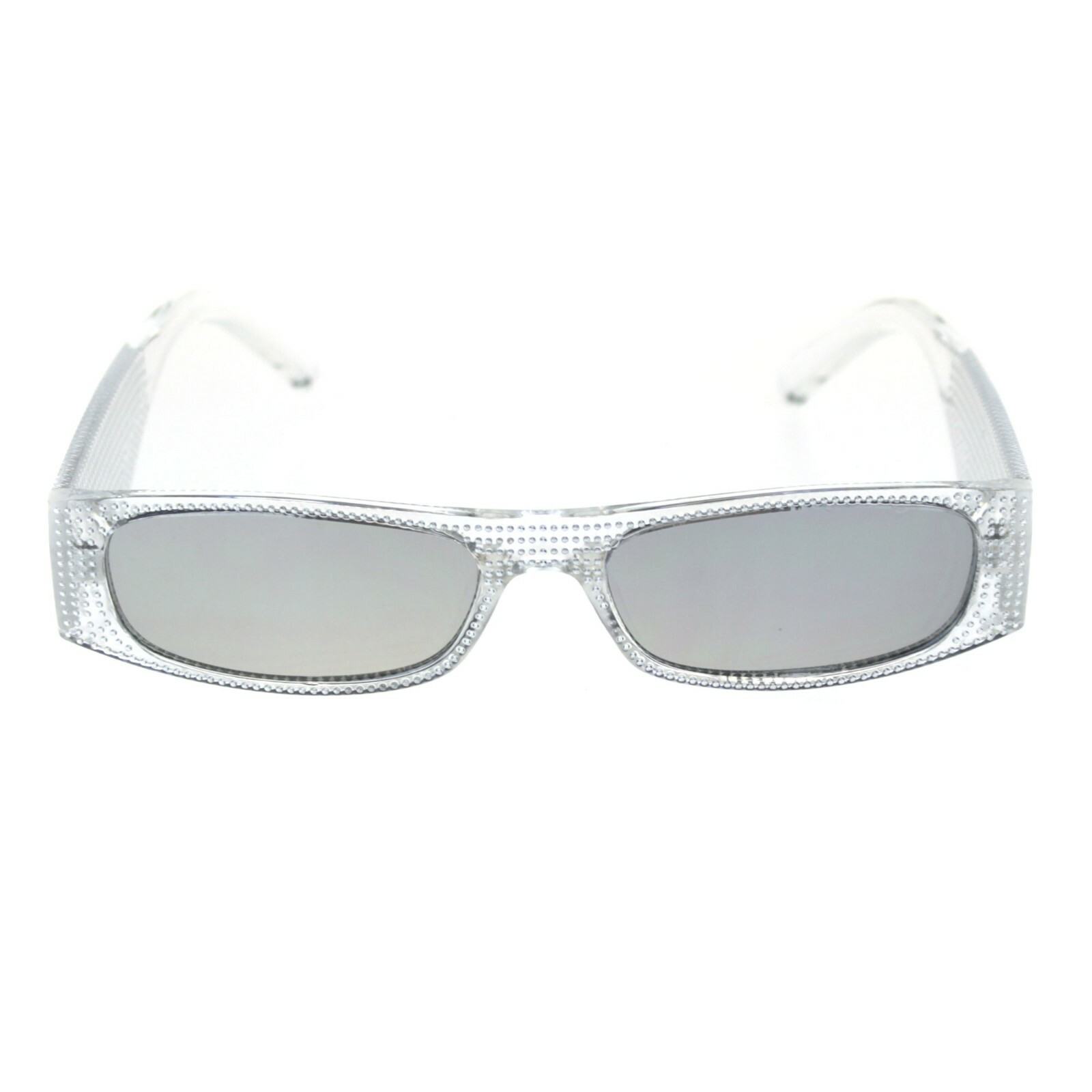 80s Disco Narrow Rectangular Bling Engraving Plastic Pimp Sunglasses | eBay