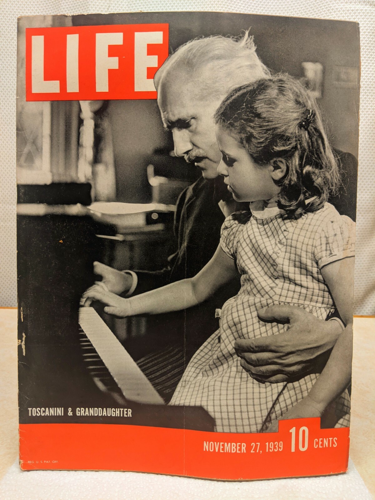 RARE LIFE magazine November 27 1939 Arturo Toscanini Jane Bryan German ...