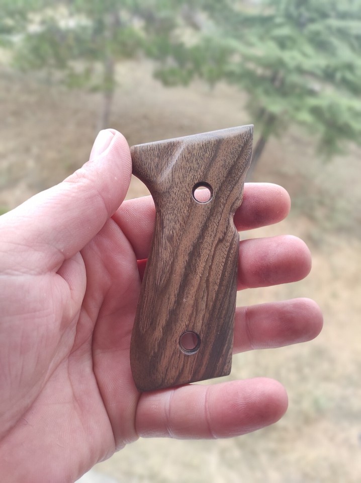 Beretta 92FS Walnut Wood Grips, 92F,92A1,92G,96A1,92,92D, 96, 96D,92FS ...