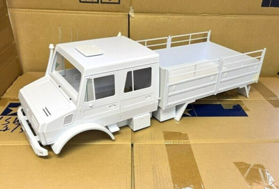 1/10 Mercedes-Benz Unimog 6x6 Scale Truck Plastic Body Shell ...