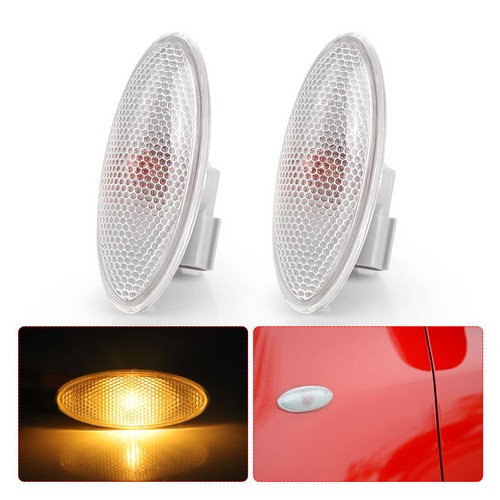 2pc Fender Side Marker Turn Signal Lights For Toyota Yaris 2005-2013 ...
