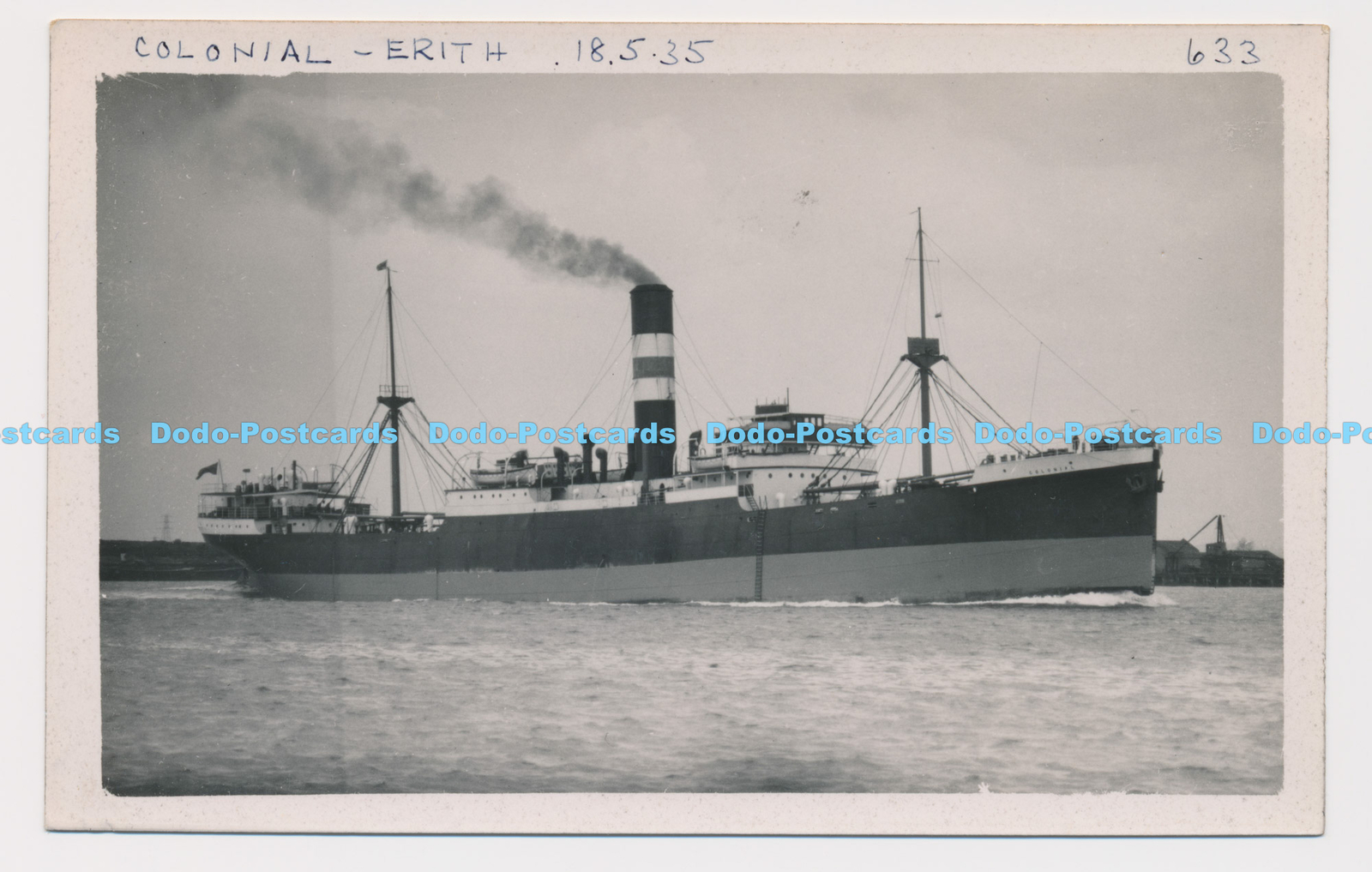 C021538 Colonial. Erith. 1935. Ship. Photo | eBay