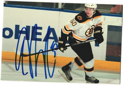 Jared Knight Autographed 4x6 Color Photo Boston Bruins #50 White C | eBay