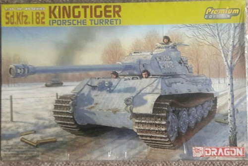 Dragon #6312 1/35 Scale, Sd.Kfz. 182 King Tiger (Porsche Turret ...