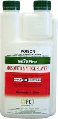 Surefire Mosquito & Midge Slayer Insecticide 1lt Insect ...