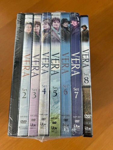 VERA Series Seasons 1-8 DVD Collection Acorn BBC Brenda Blethyn ITV Studios NEW | eBay