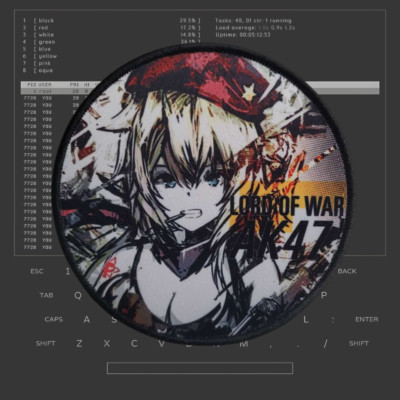 Girls Frontline Metal Gear styled AK 47 game GFL anime Russia morale ...