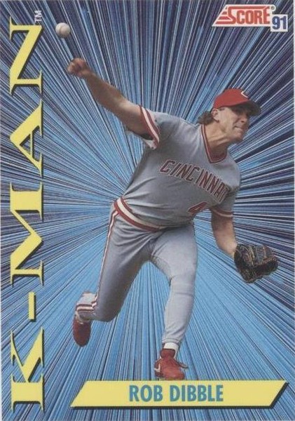 1991 Score - #407 Rob Dibble, Rob Dibble for sale online | eBay