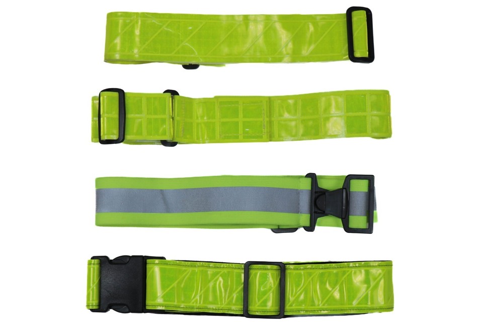 US Military Physical Fitness PT Belt Reflective Yellow High Visibility ...