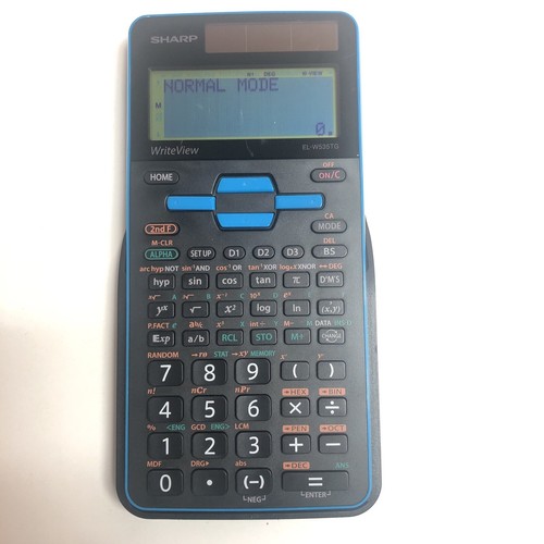 Sharp WriteView EL-W535TG Solar Calculator | eBay