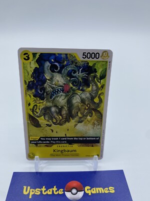 Kingbaum - OP03-100 - NM - One Piece TCG English | eBay