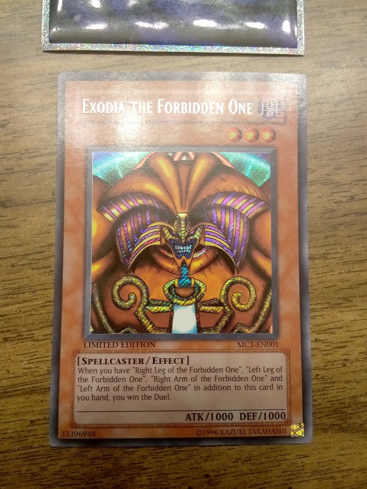 Yu-Gi-Oh! TCG Exodia the Forbidden One Master Collection Volume 1 MC1 ...