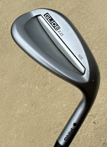 Ping 2.0 Glide 56-12 56° Wedge Sand SS Grind Black Dot Steel Shaft AWT ...