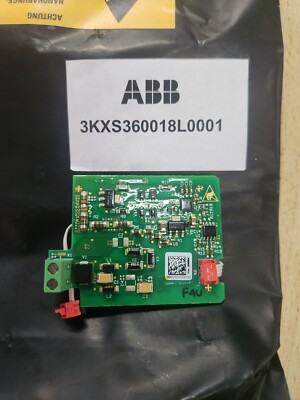 New ABB Plug-in module f.anal.feedback TZID-C card | eBay