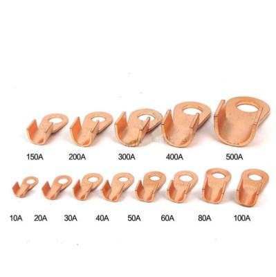OT Series Open Copper Nose Wiring Terminal Wire Nose Split Nose 10A ...