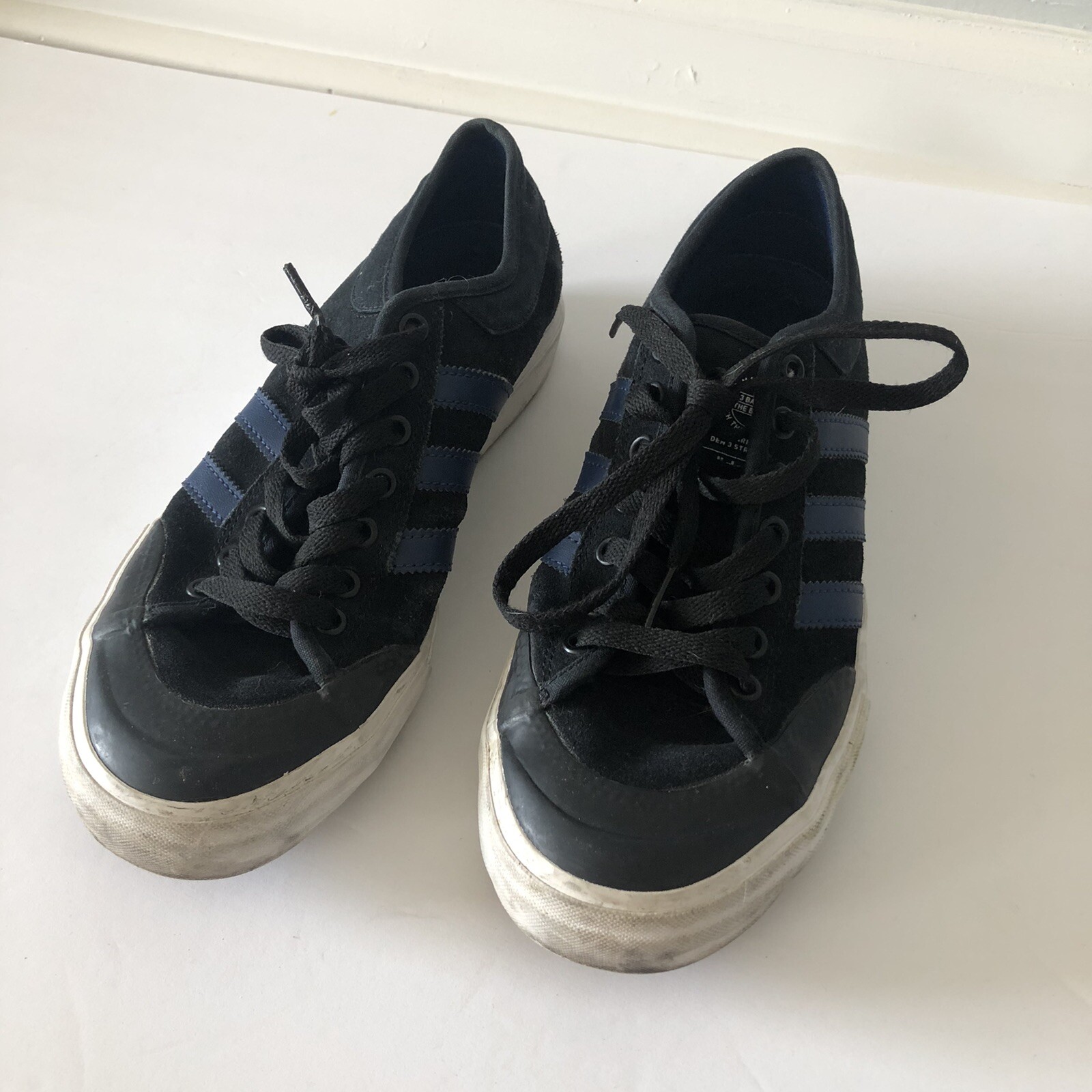 Adidas Neo Label Ortholite Men Black Skateboard Shoes… - Gem