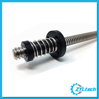 Delrin Anti backlash nut - small flange size and hole pattern - T8x8 or ...