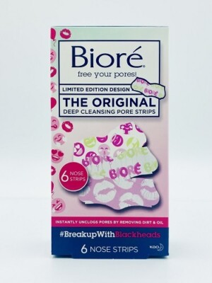 * Biore The Original Deep Cleansing Pore Strips 6 Nose Strips | eBay