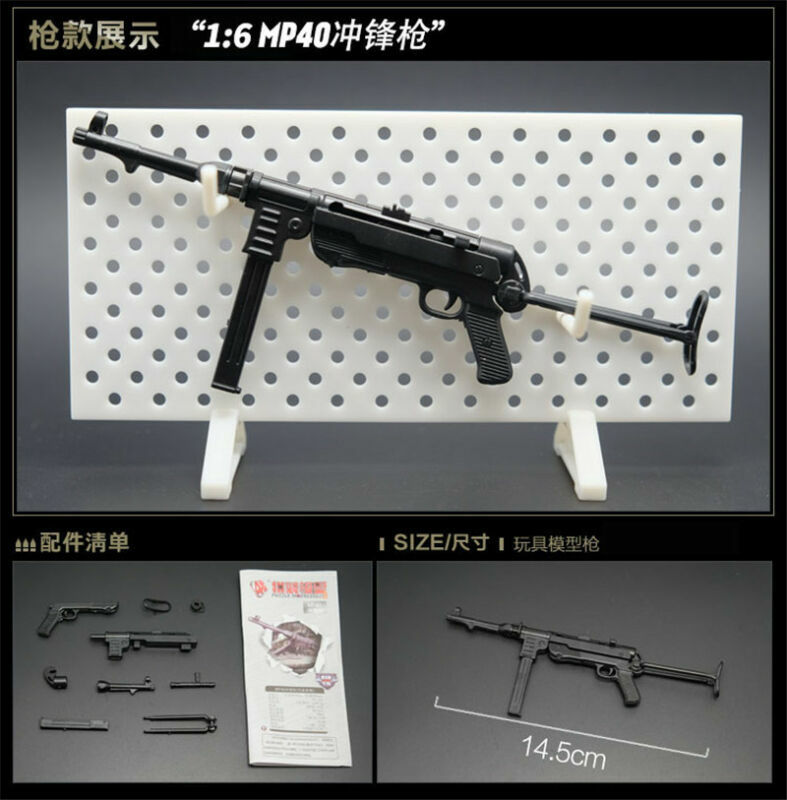 8pcs/set 1/6 Scale 4D Assembly MP5 HK53 UZI Submachine Gun Model KRISS ...