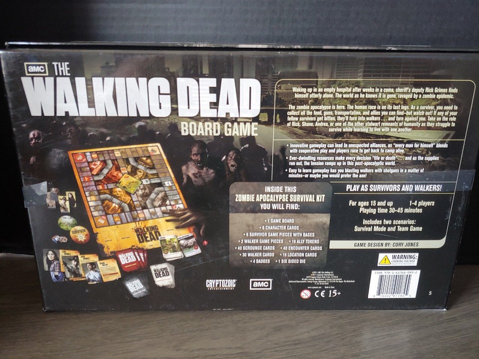 The Walking Dead Board Game (2011, Cryptozoic Entertainment) | eBay