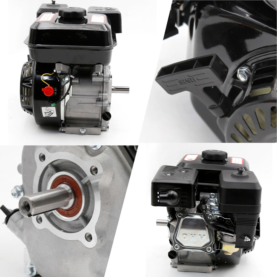Gasoline Engine 4 Stroke 210CC 7.5HP OHV Industrial Grade Pull Start ...