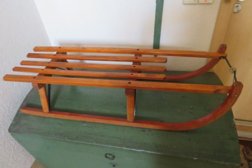 Holzschlitten Davos Germina | eBay.de