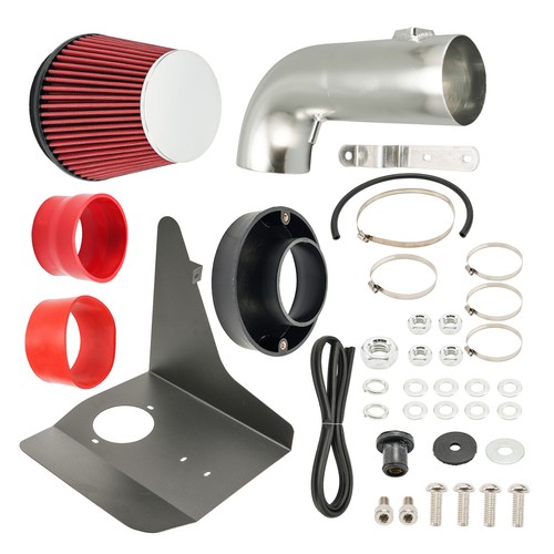 Cold Air Intake Kit w/Heat Shield Red Filter For Chevy Camaro 2010-2014 ...