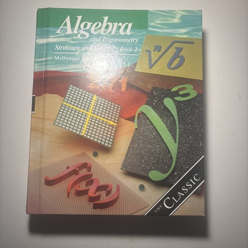 Algebra And Trigonometry Structure And Method Book 2 Hardcover McDougal ...