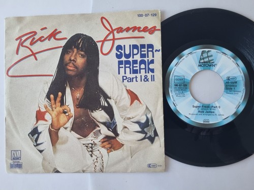Rick James - Super Freak (Part I & II) 7'' Vinyl Germany | eBay