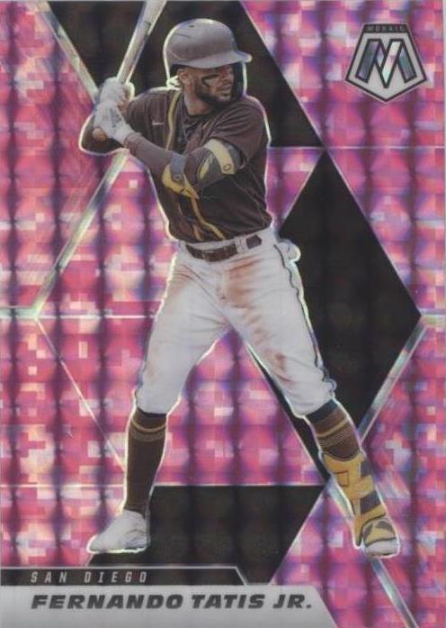 2021 Panini Mosaic - Fernando Tatís Jr. #123 Pink Camo Mosaic Prizm for ...