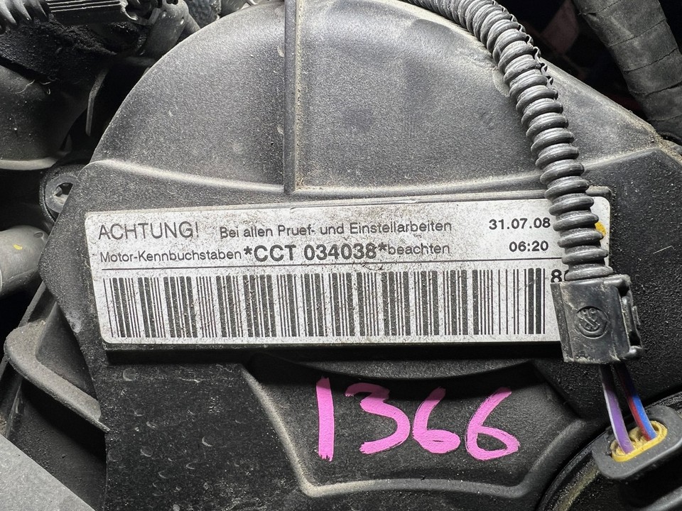 2009-2011 Audi VW 2.0T CCTA Engine 130K GTI Jetta GLI Eos Tiguan Passat ...