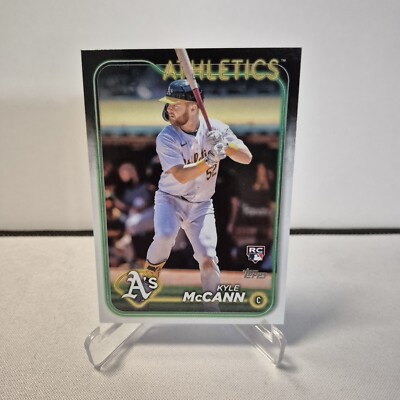 2024 Topps Update - #US37 Kyle McCann Rookie RC Oakland Athletics | eBay Australia