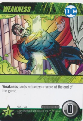 WEAKNESS DC Comics Deck Building Game card CONFRONTATIONS SUPERMAN | eBay