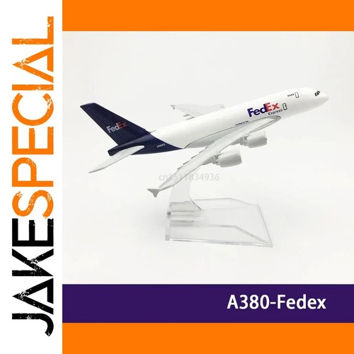 Modèle Réduit Avion 15CM A380 FedEx Alloy Diecast Airplane Model ...
