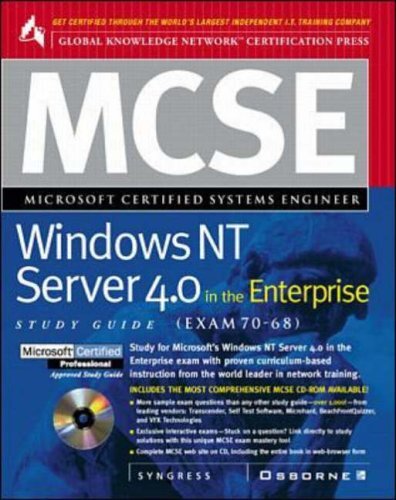 MCSE Windows NT Server 4 [With Contains Individual Exams, Links ...