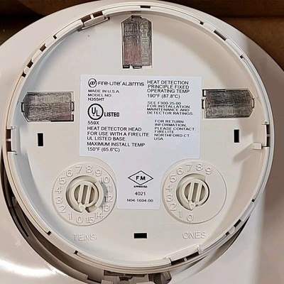 H 355HT Firelite High Heat Detector | eBay