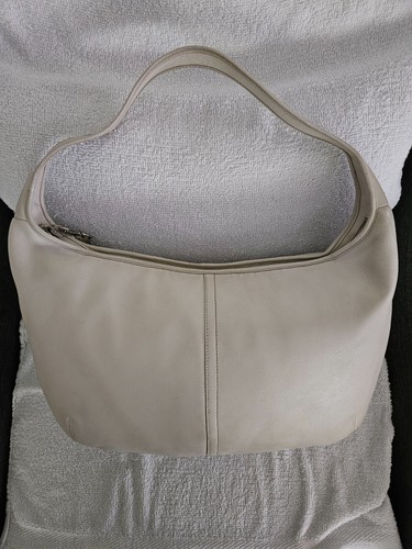 COACH Ergo Hobo Leather Half Moon Shoulder Bag Chalk | eBay