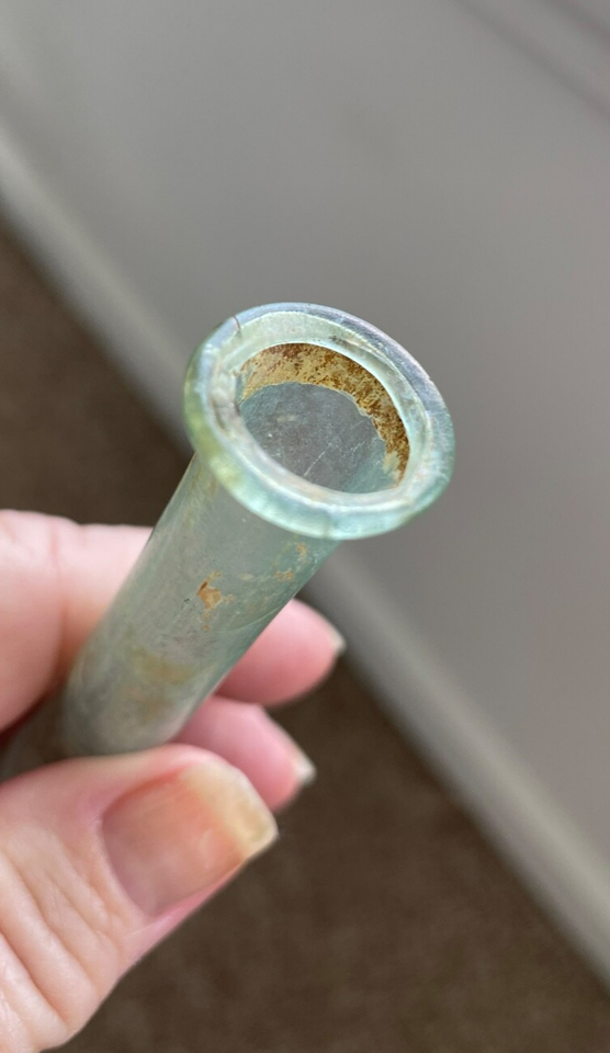 Ancient Roman Glass Bottle /Vial/IN ORIGINAL CONDITION | eBay