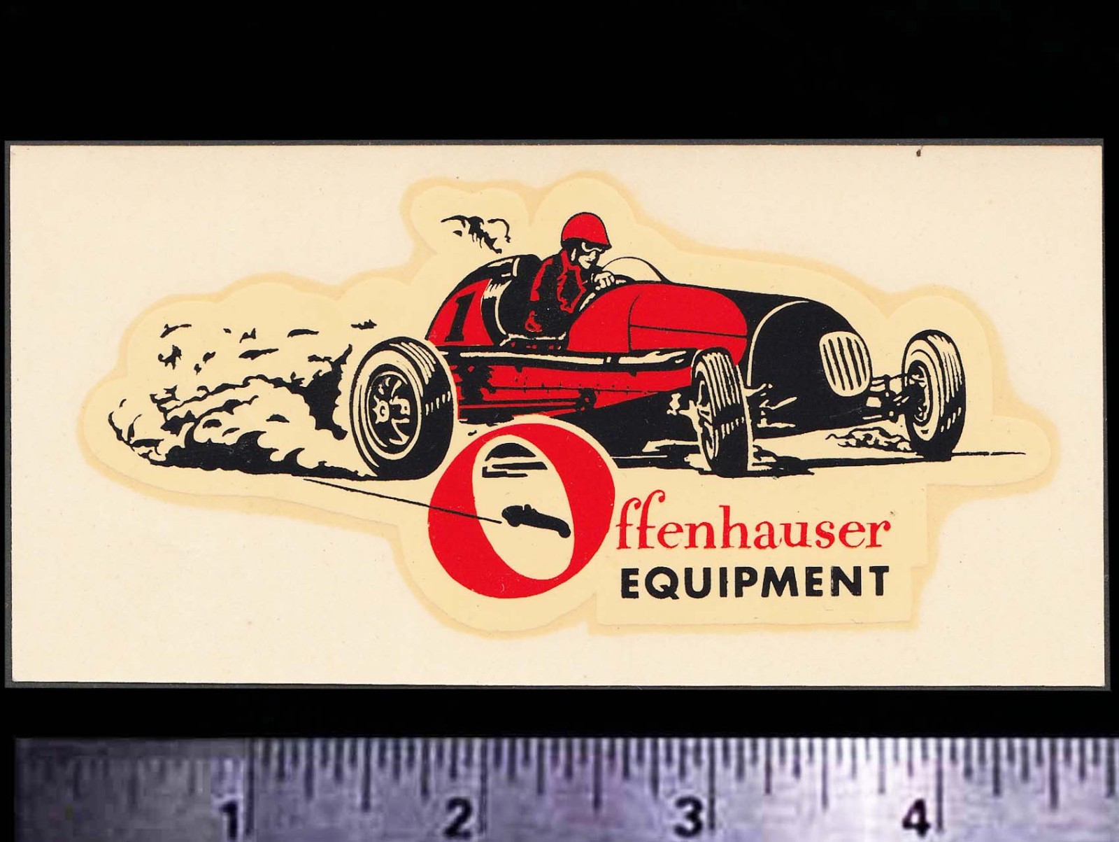 OFFENHAUSER Equipment - Original Vintage 1960's Racing Water Slide Decal INDY | eBay