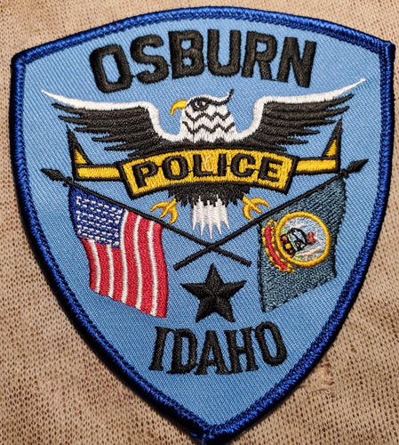ID Osburn Idaho Police Shoulder Patch | eBay