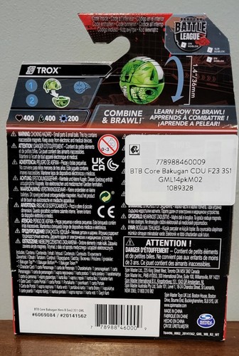 Bakugan Combiner Core Titanium Trox New in Package | eBay