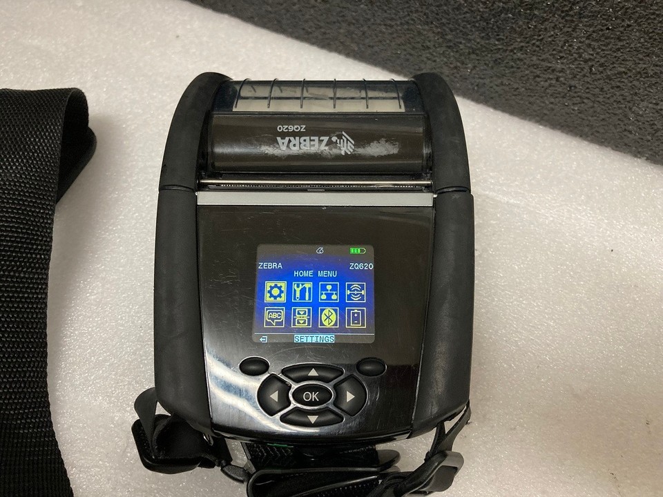Zebra ZQ620 Portable Thermal Printer W/ Battery | eBay
