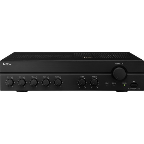 TOA A2120D 120W - 100V Only PA Amp 3X Mic, 2X Aux - Vox Muting 100 Volt ...