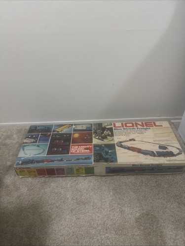 Lionel Blue Streak Freight Complete 027 Gauge Electric Train Set ...