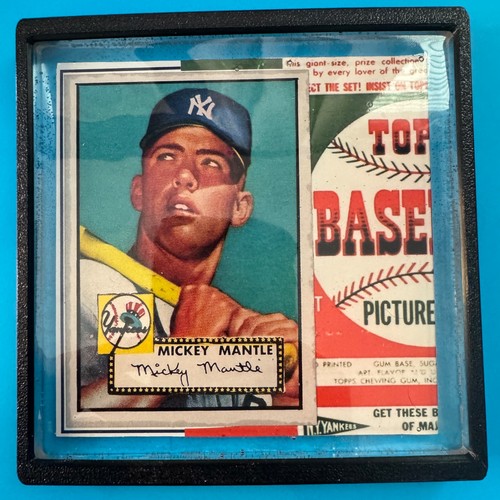 CardWrap Slab - 1952 Topps Mickey Mantle - Replica (card and wrapper ...