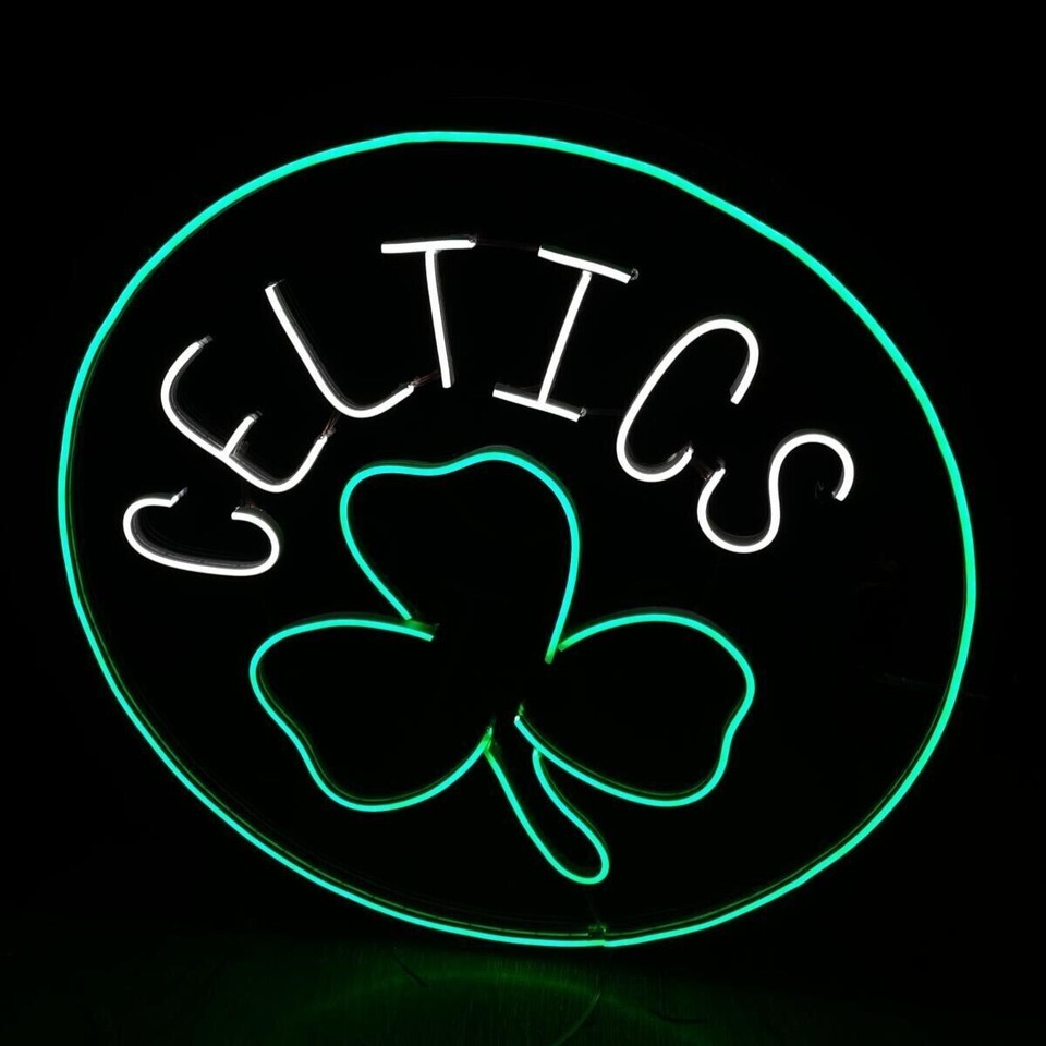 Celtics Neon Sign, Boston Celtics Wall Decor Neon Sign, Bedroom Led ...