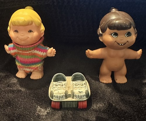 Vintage 1970 Hot Wheels Redline Mattel Small Shots Funny Fran Doll w ...