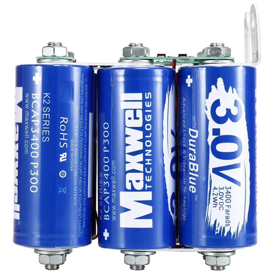 Maxwell Durablue 18V 567F Super Audio Capacitor Battery 6pcs 3.0V ...