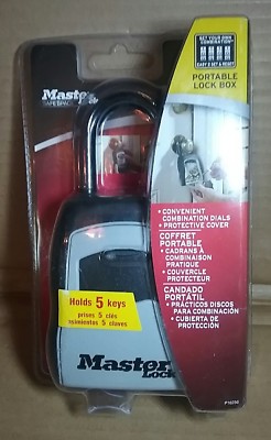 Grey Steel Master Lock 3-1/4 in. Set-Your-Own Combination Portable Lock ...